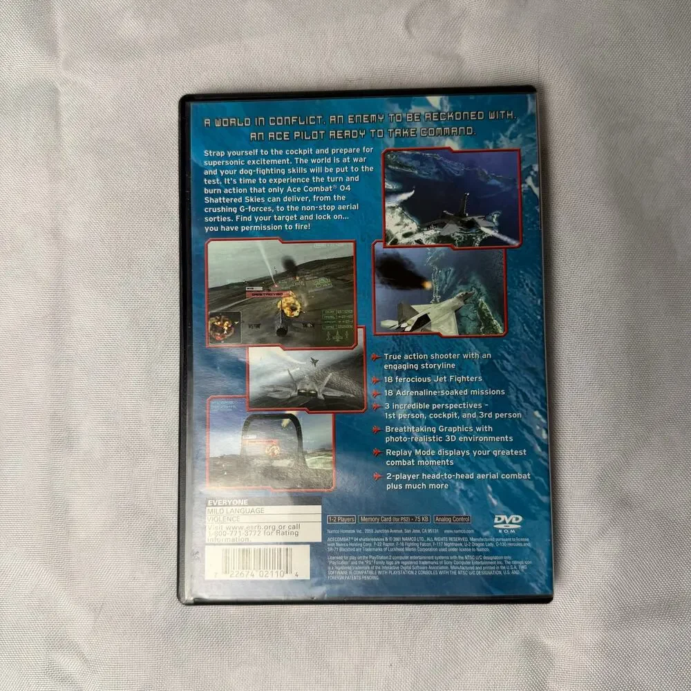 Namco | Video Games & Consoles | Ace Combat 4 Shattered Skies Ps2 ...